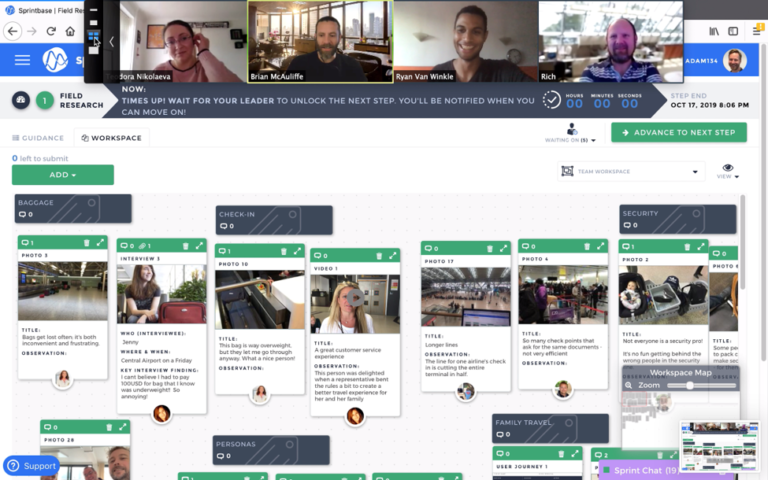 How to Effectively Run a Virtual Design Thinking Project