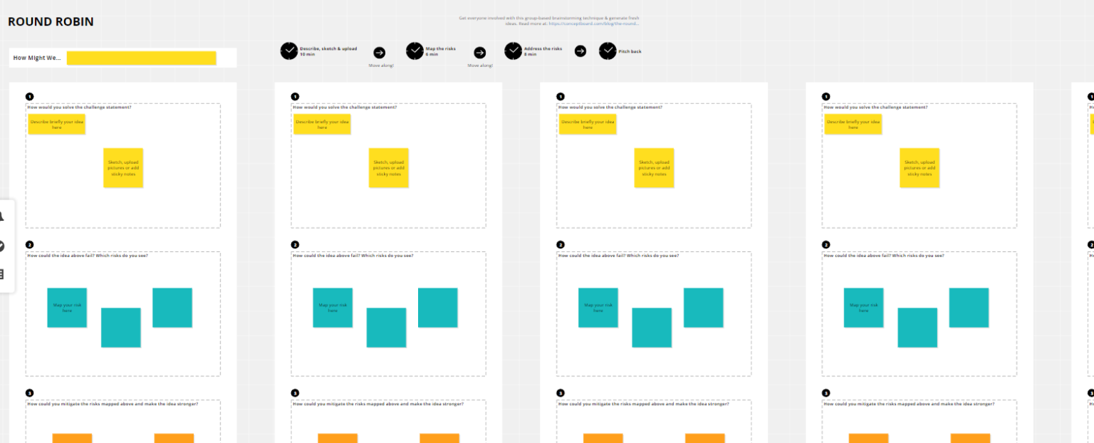 Round Robin Brainstorming Technique
