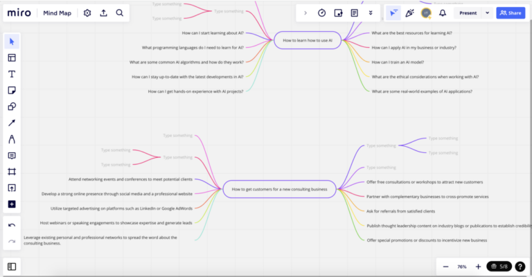Mind Mapping with AI: How to Create a Mind Map with Miro AI - Innovation Training | Design ...